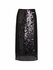 Юбка Joseph Sequin-embellished midi skirt, размер 38, черный
