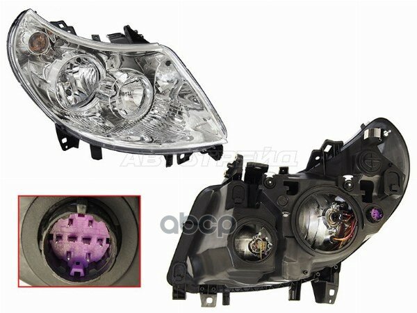 Фара Peugeot Boxer 06-14 / Citroen Jumper 06-14 (Справа) Sat арт. ST-552-1124R-LD-EM2