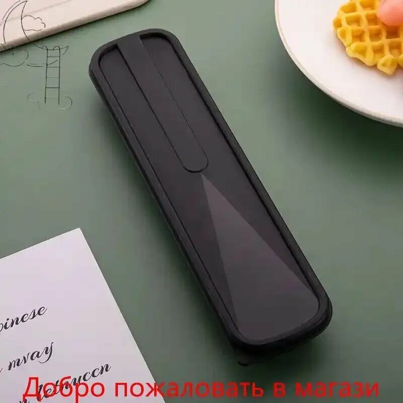 Набор столовых приборов 1 предм. черный, черный матовый