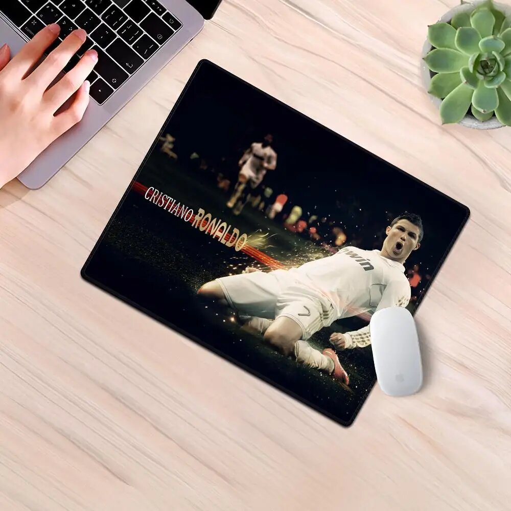 Коврик для мыши Cristiano Ronaldo, белый, BLACK8