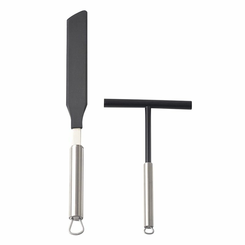 Инструмент для распределения теста для французских блинов + лопатка