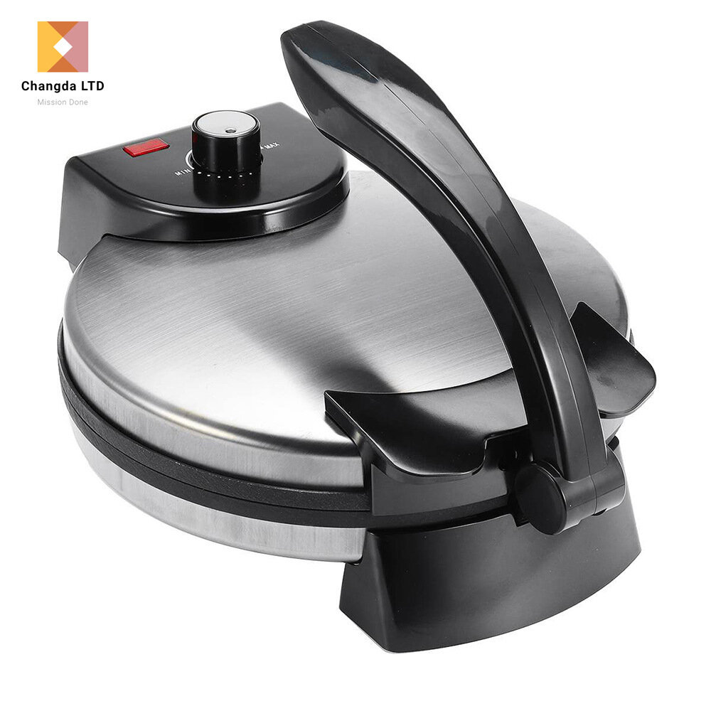 Тонкая блинница с регулируемой температурой, большая блинница, машина для приготовления спринг-роллов, домашнее использование, машина для пиццы, электрическая блинница, двусторонняя сковорода