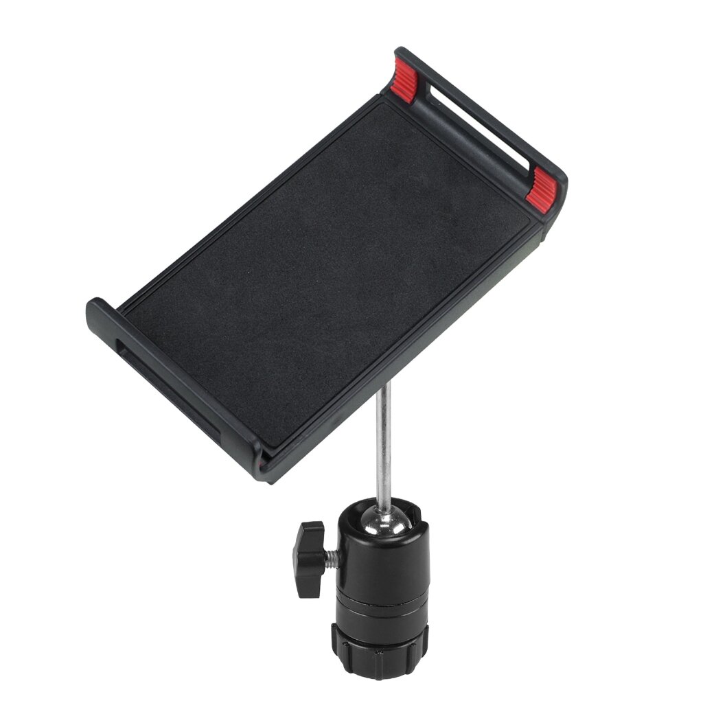 Крепление с Вращающейся Шаровой Головкой на 360 Градусов С Регулируемым Зажимом Для Планшетов Для Устройств 4,5-11 дюймов, Держатель С Шаровой Головкой 17,4 мм