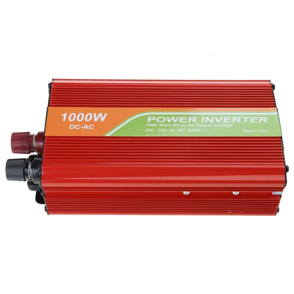 Инвертор напряжения 1000 Вт, 12 В в 110/220 В, 12V