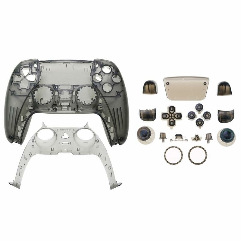 Прозрачный чехол для телефона, передняя и задняя панели, Прозрачный Черный