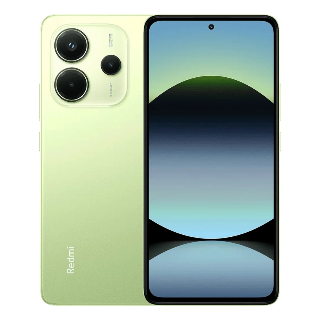 Смартфон Xiaomi Redmi Note 14 6/128GB Green (Nano-sim + e-sim), черный