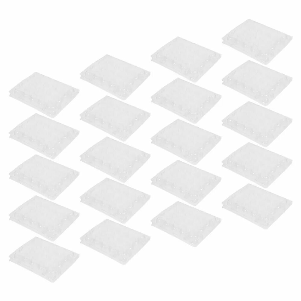 Контейнеры Для Яиц, 20 Штук, Прозрачные Из Pvc, Для Удобного Хранения