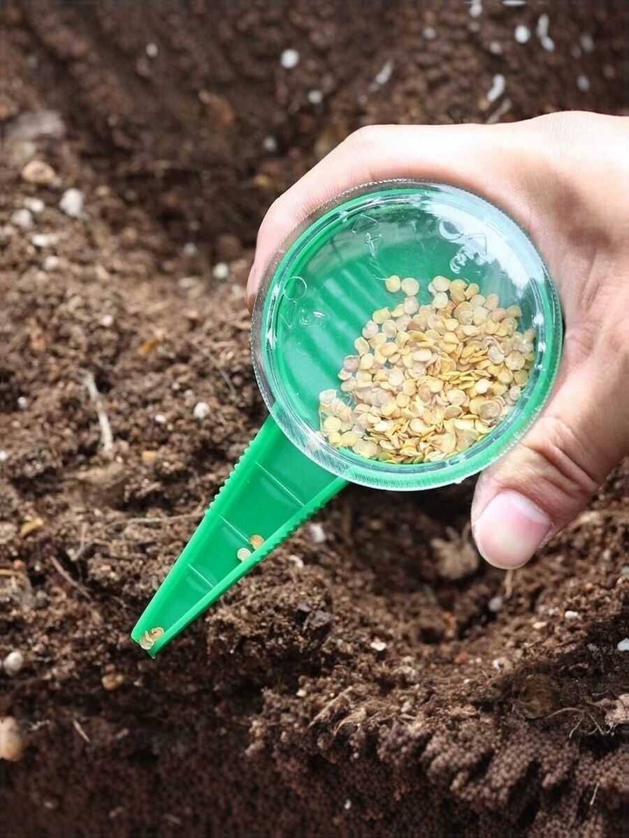 Сеялка ручная для точного посева мелких семян, Сажалка для рассады, Сеялка для моркови