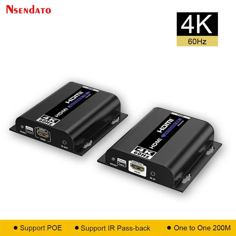 HDMI удлинитель LKV483POE 120 м