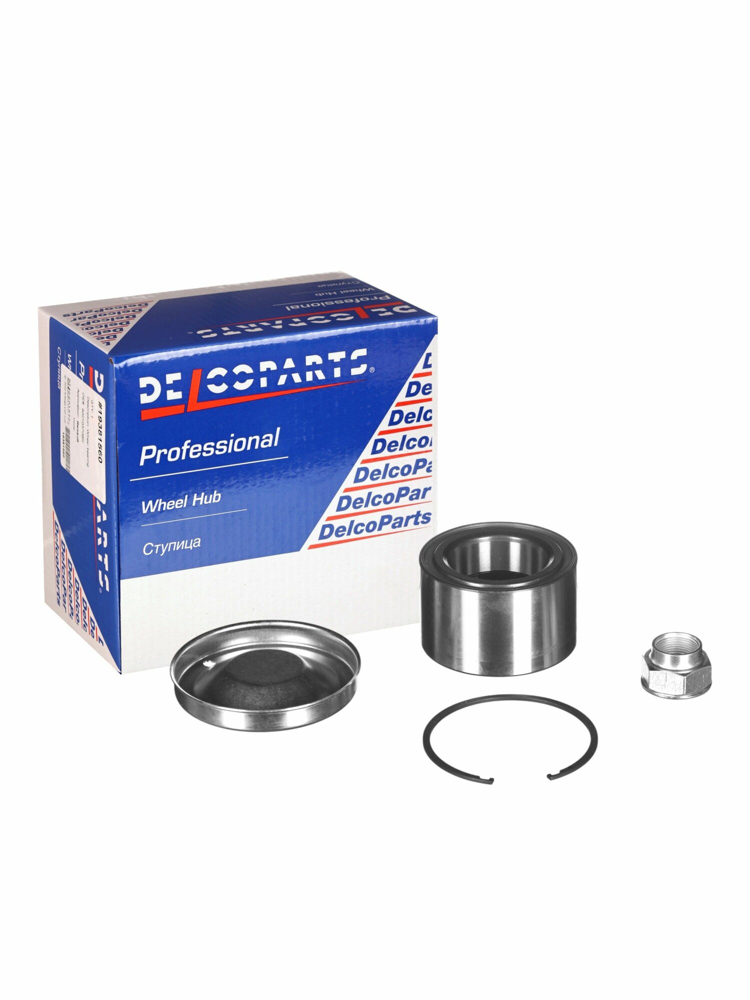 DELCOPARTS подшипник ступицы с ABS RENAULT MASTER 19381560