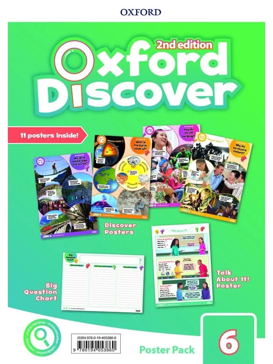 Oxford Discover (2nd edition) 6 Posters | Oxford University Press