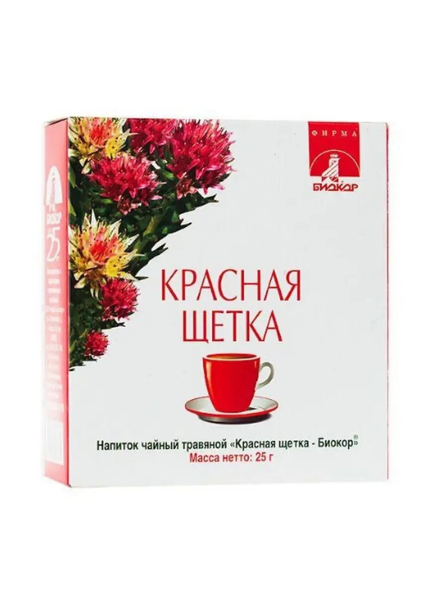 Напиток чайный корневище с корнями Красная щетка 25 г