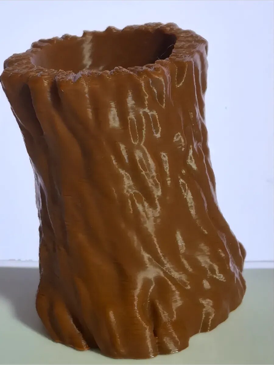 Миниатюра для ватной игрушки "Пень" 6 см * 4,5 см - 1 шт.