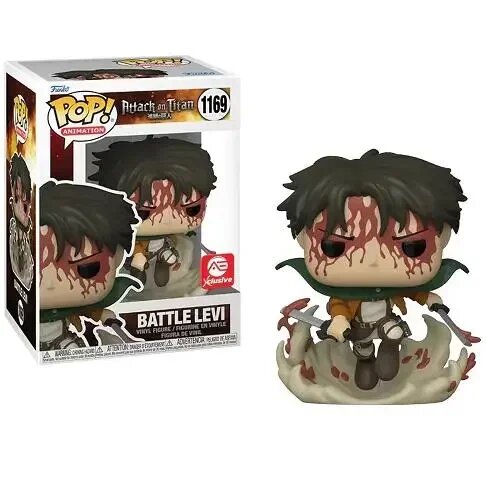 POP Attack On Titan Battle Levi фигурки 1169 with box