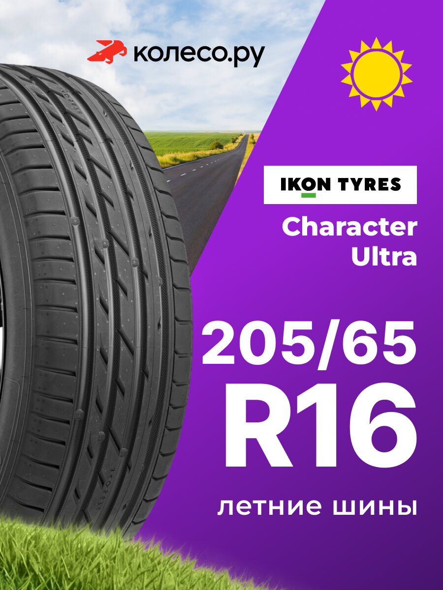 Шины летние Ikon Tyres Ikon Character Eco C2 205/65 R16 107/105T нешипованная летняя резина