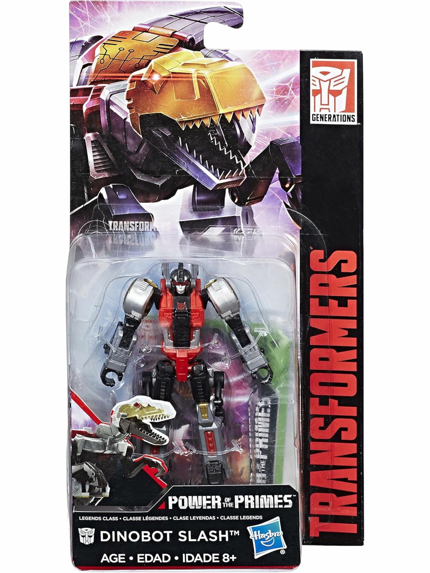 Трансформер "DINOBOT SLASH", высота 9 см, Transformers Legends Class, HASBRO
