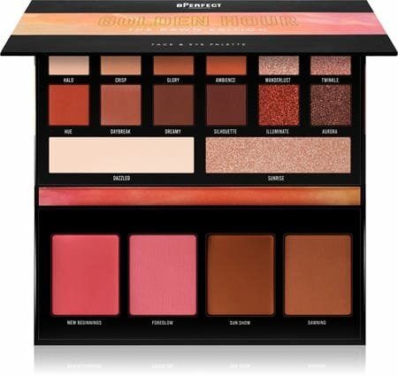 Тени для век BPerfect Golden Hour The Dawn Edition, разноцветные, 54,6 г