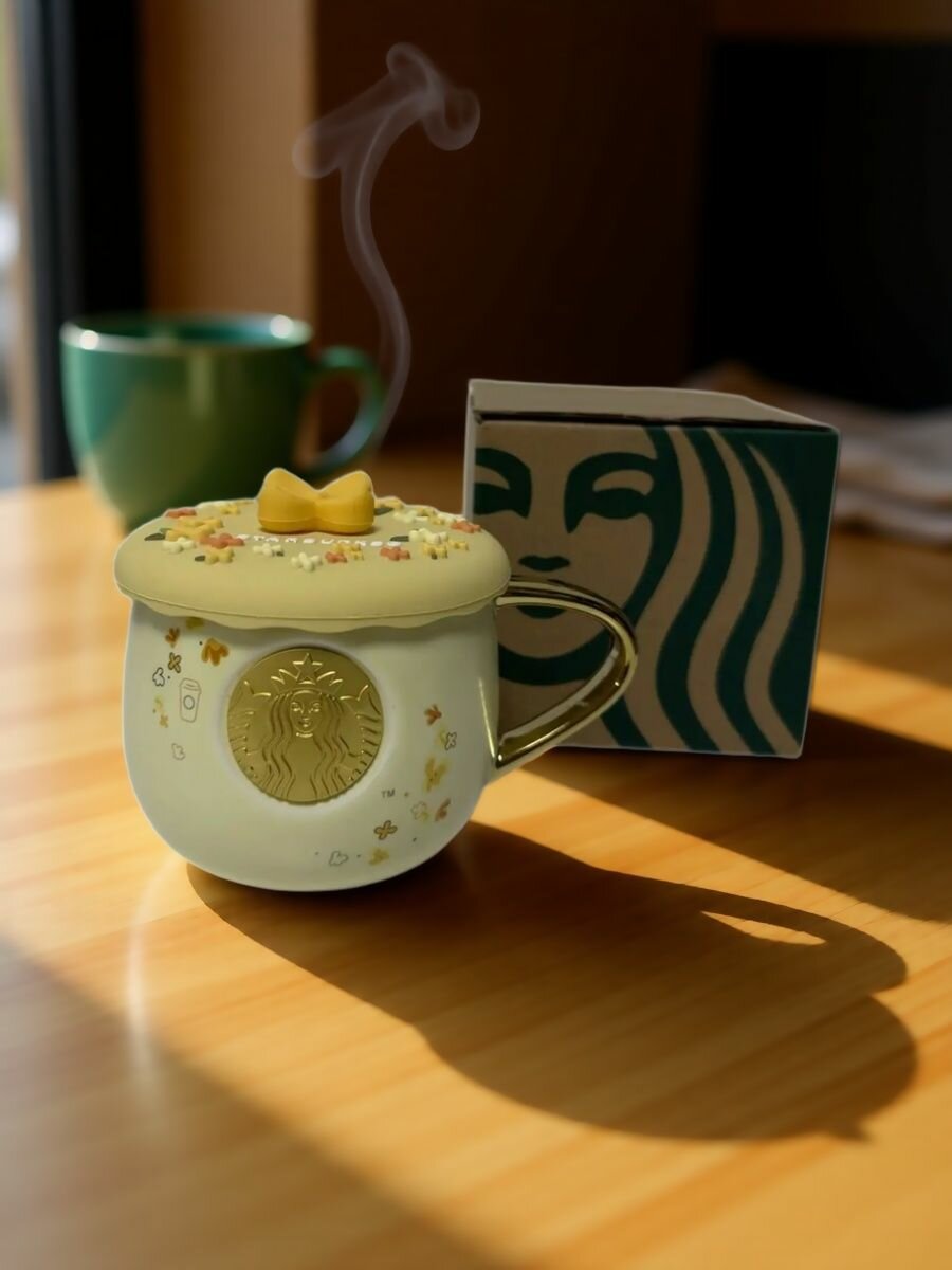 Кружка Starbucks с крышкой 280 мл