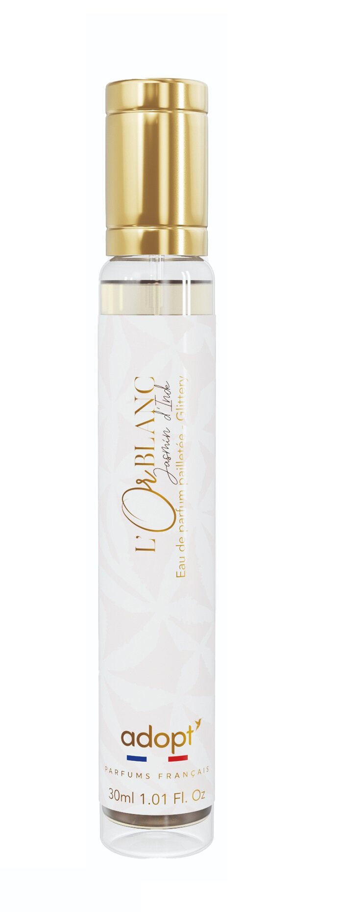 Adopt woman L' Or Blanc Jasmin D' Inde Туалетные духи 30 мл. (с блестками)