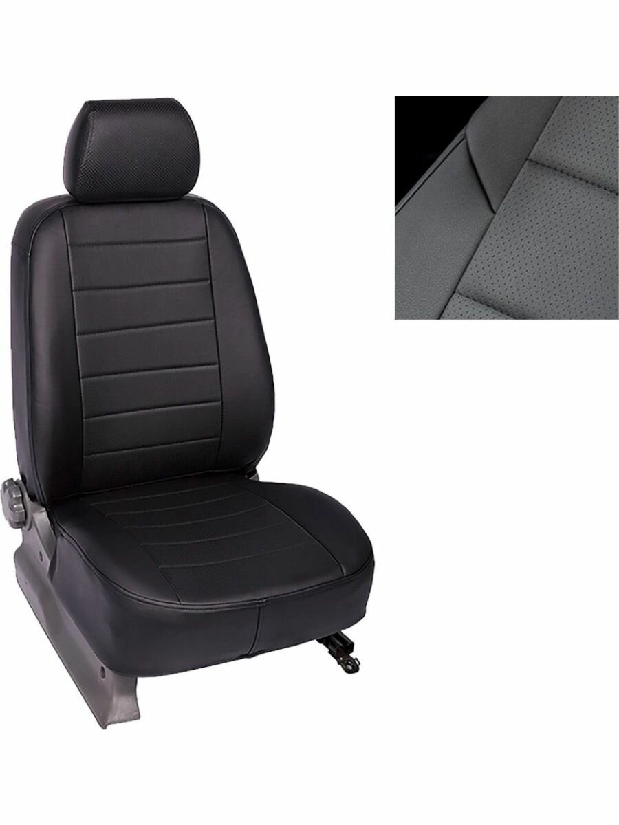 Чехлы из экокожи для Geely Coolray (до рест.) 2020-2023 Seintex 317536