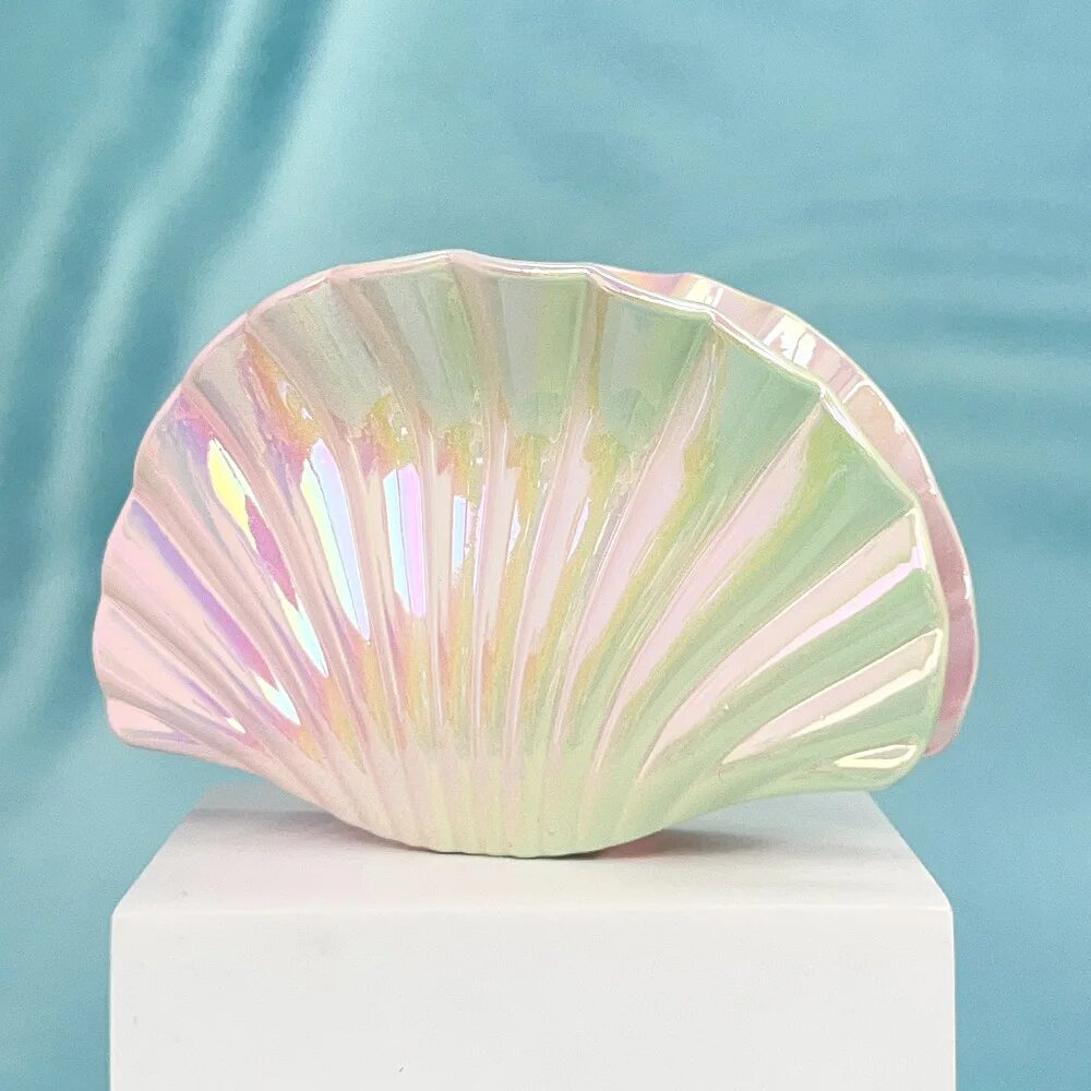 Пластиковые заколки-крабы Muweordy Green-9.5cm