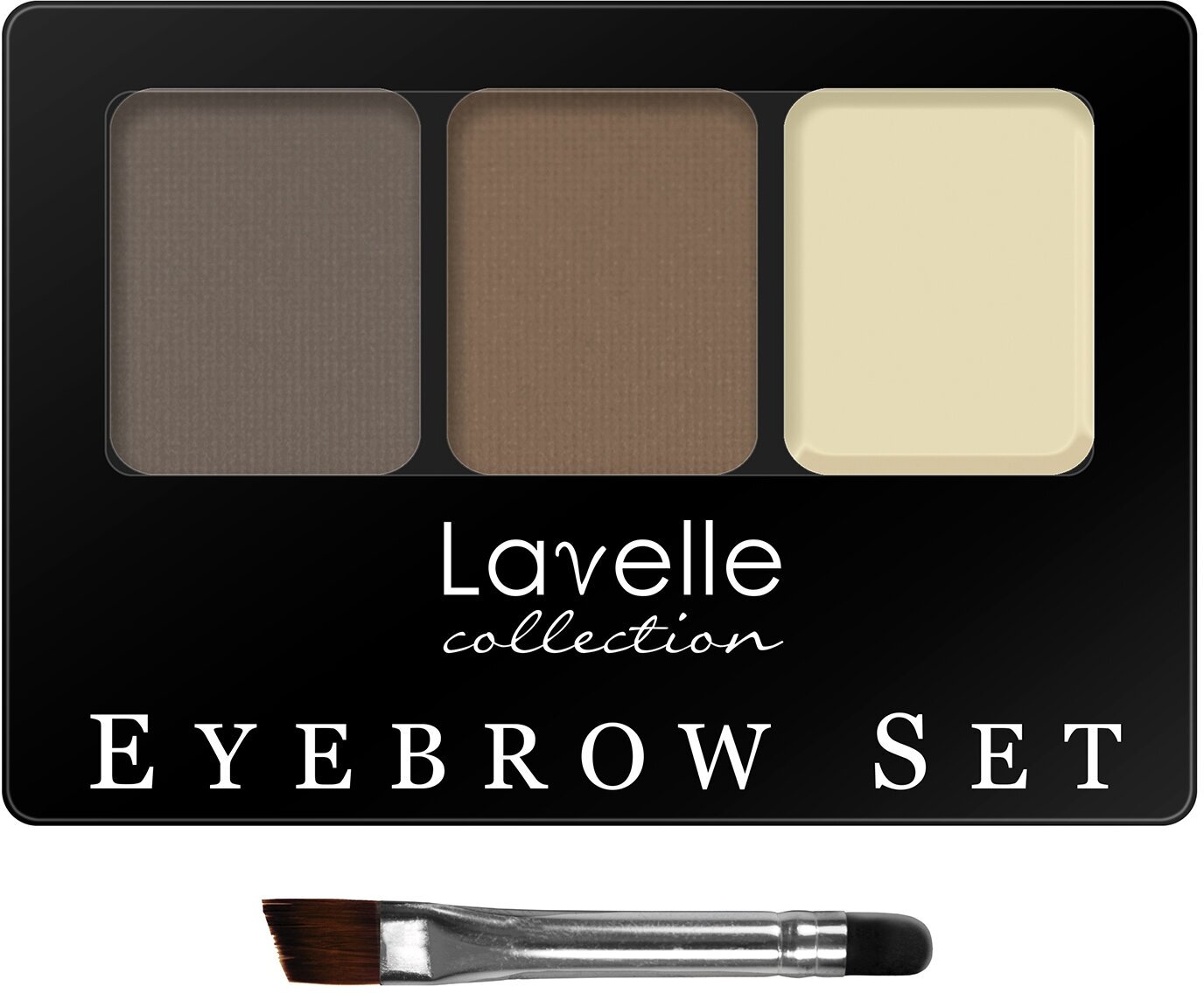 LavelleCollection Набор для макияжа бровей, 2,7 г, 02 комбинированный