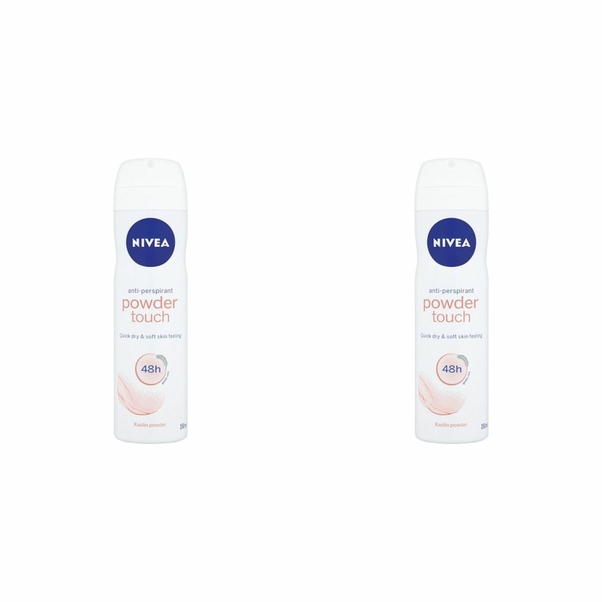 Nivea Дезодорант для тела Эффект пудры 150мл , 2 шт