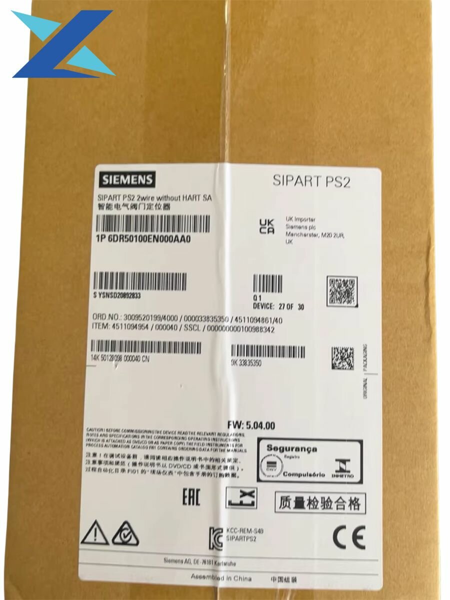 Новый Позиционер клапана 6DR5010-0EN00-0AA0