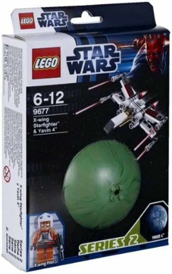 LEGO 9677 Star Wars X Wing Starfighter и Явин 4