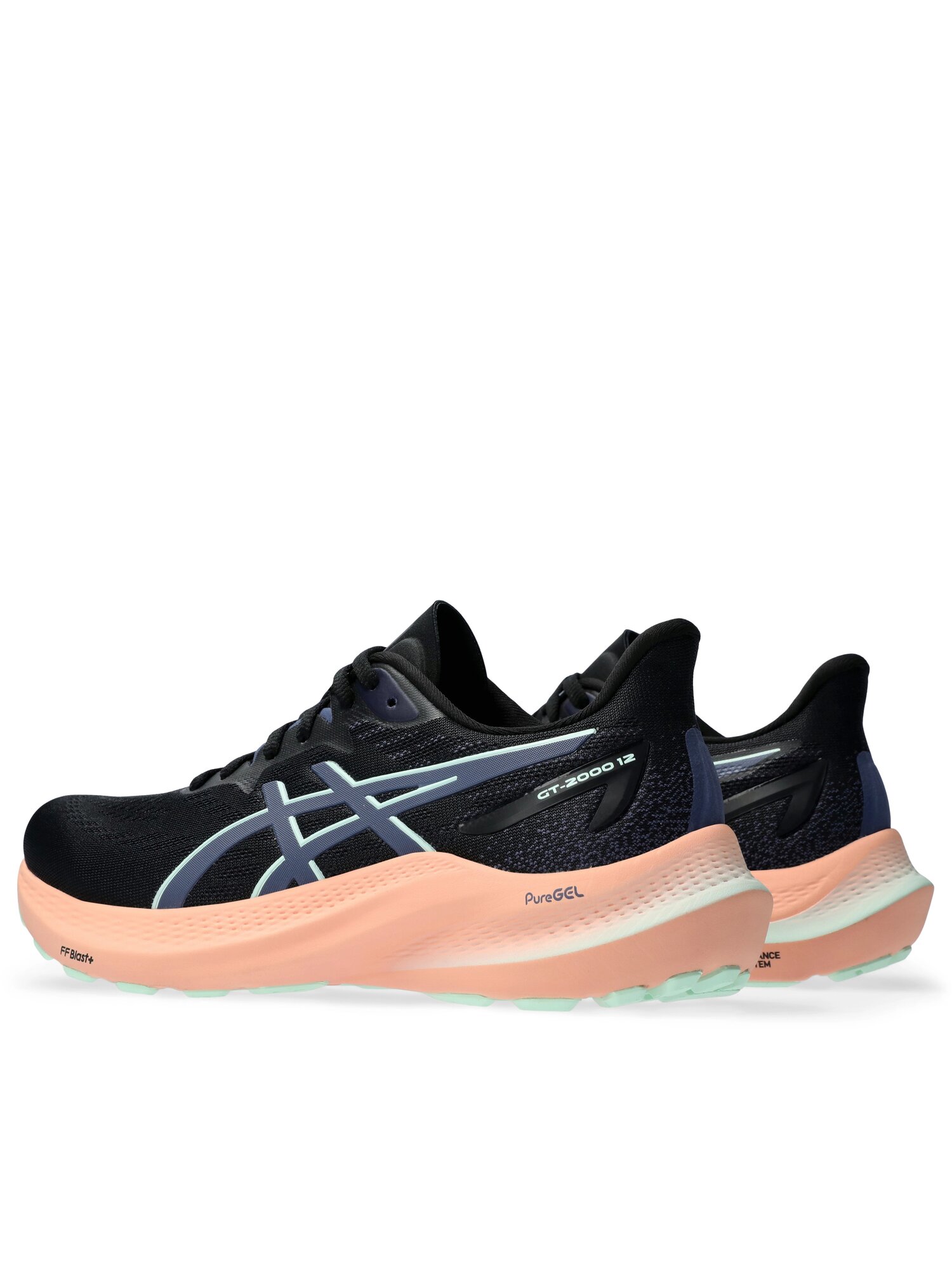 Кроссовки ASICS GT-2000, размер 7 US, черный — фото 1