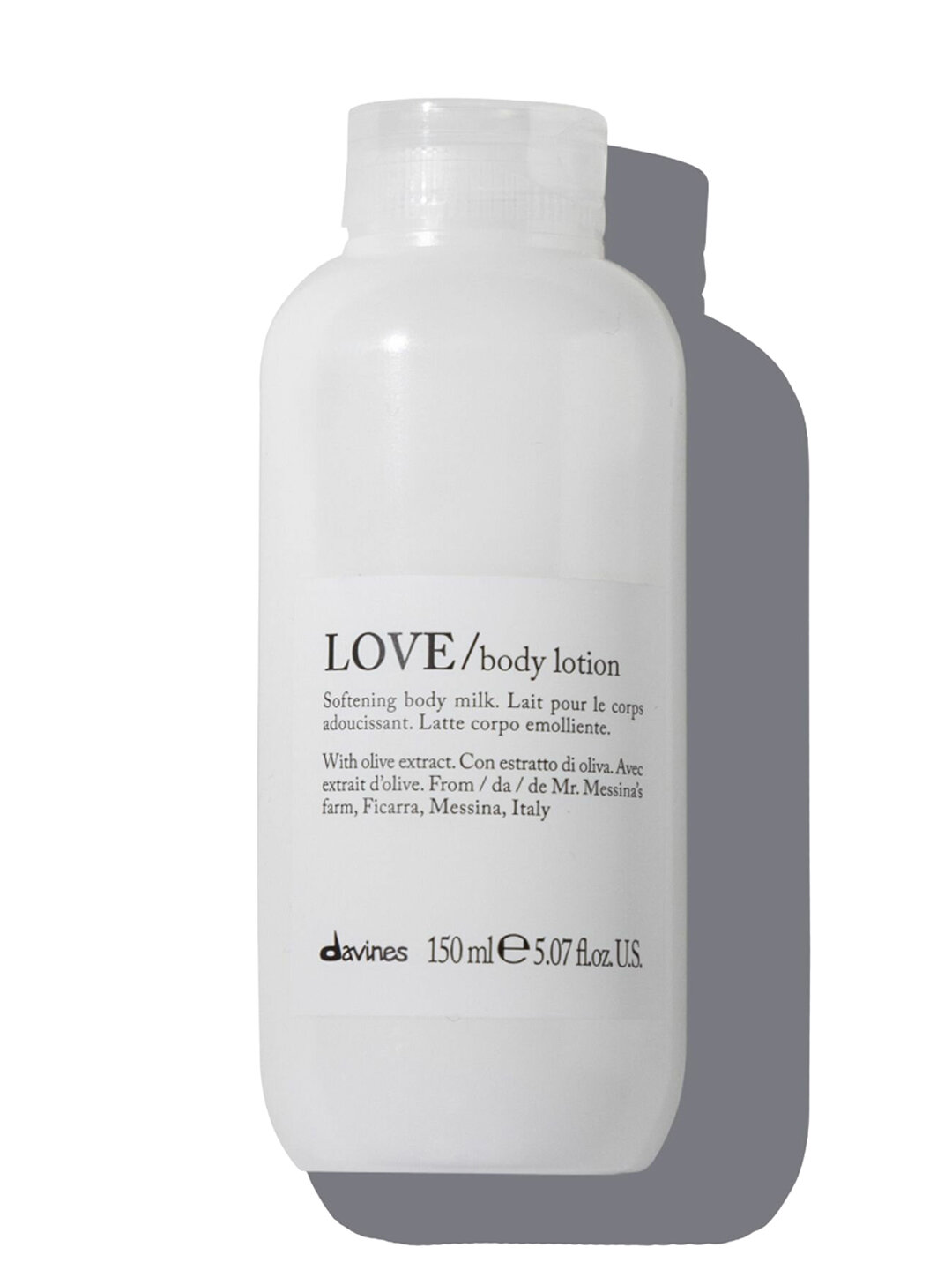 Davines LOVE смягчающее молочко для тела