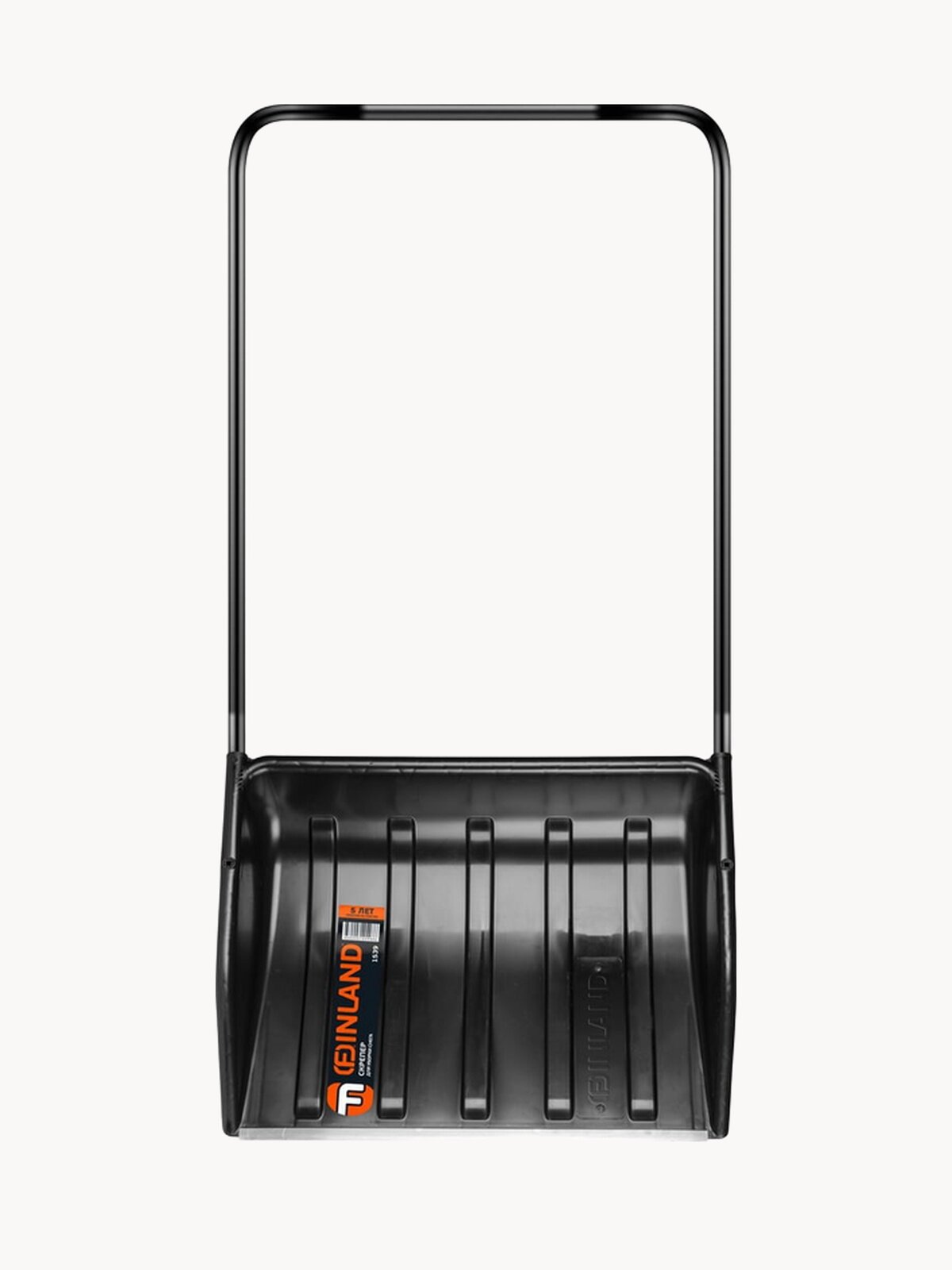 Скрепер для уборки снега Центроинструмент FINLAND 1539, из морозостойкого, большой площади, материал алюминий