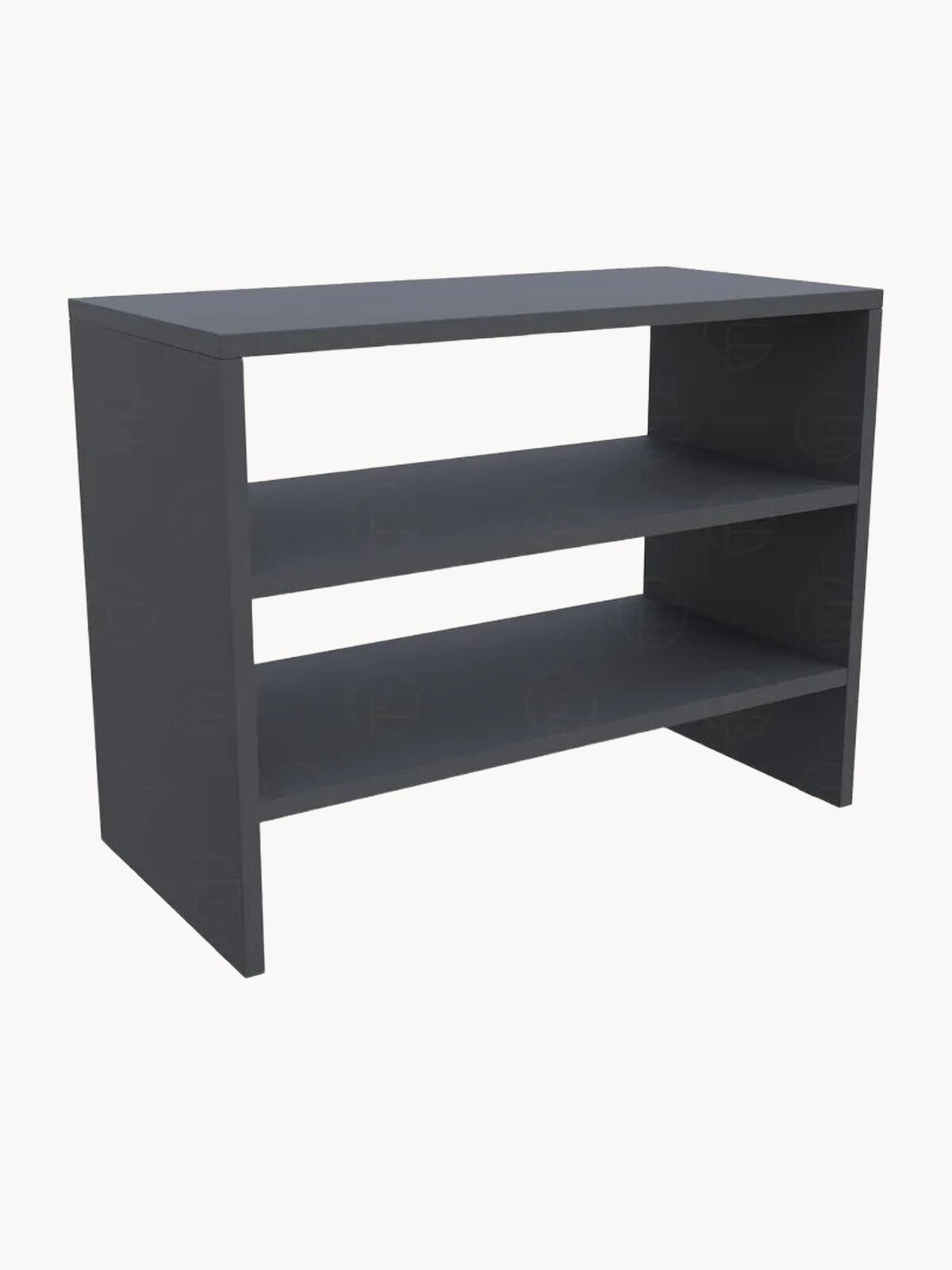 Обувница "ВосторгМебель", ЛДСП, 2 полки, напольная, серая, 59 см, Россия