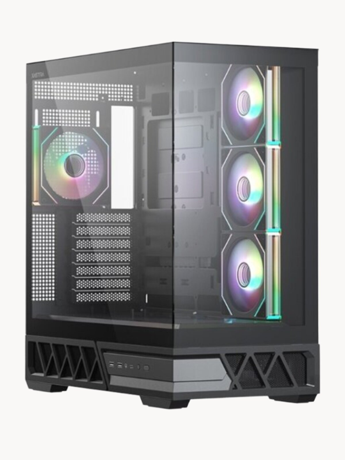 Корпус Xastra Q700 4ARGB-C10-UC, черный