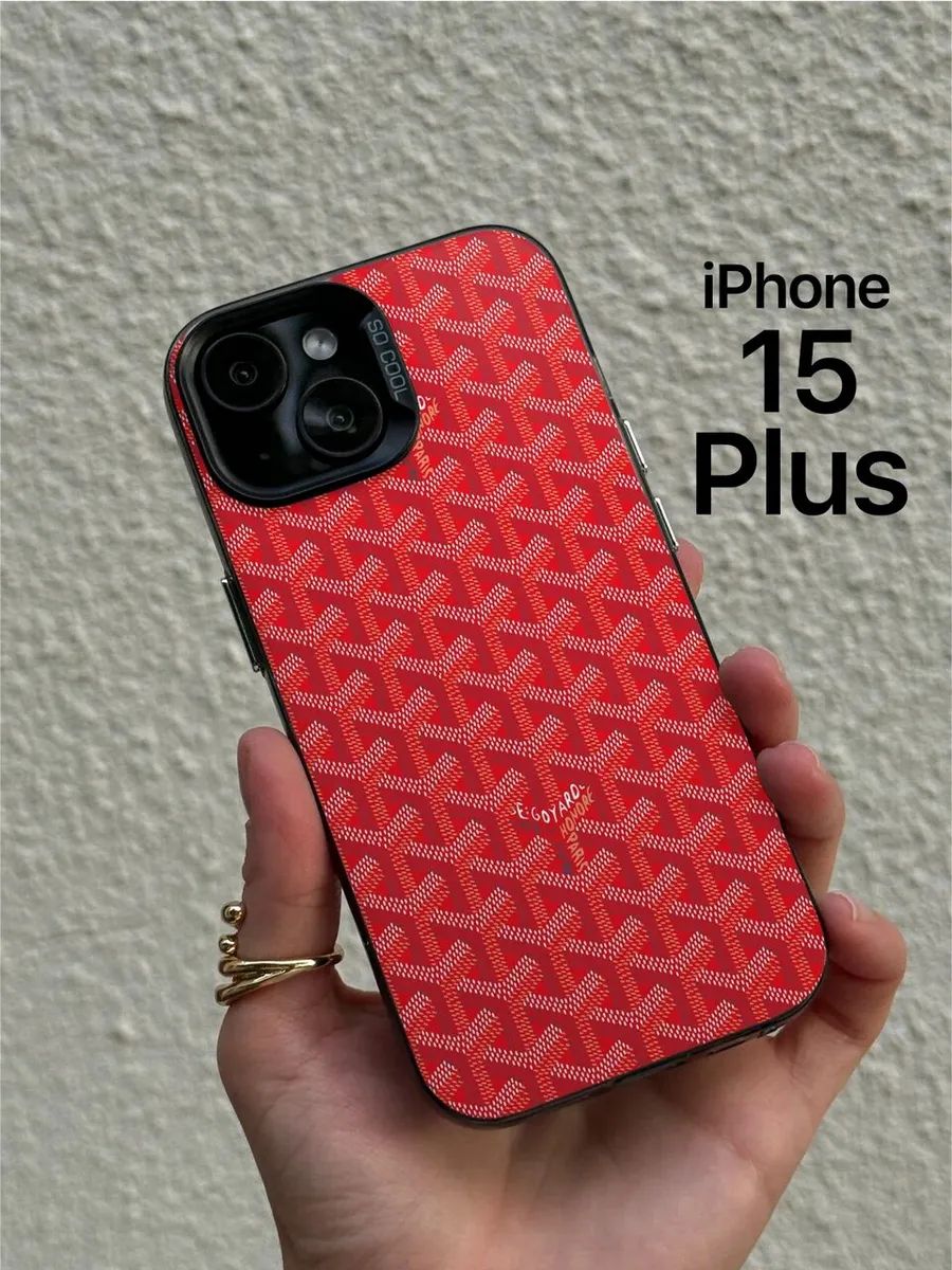 Чехол на Iphone 15 Plus goyard