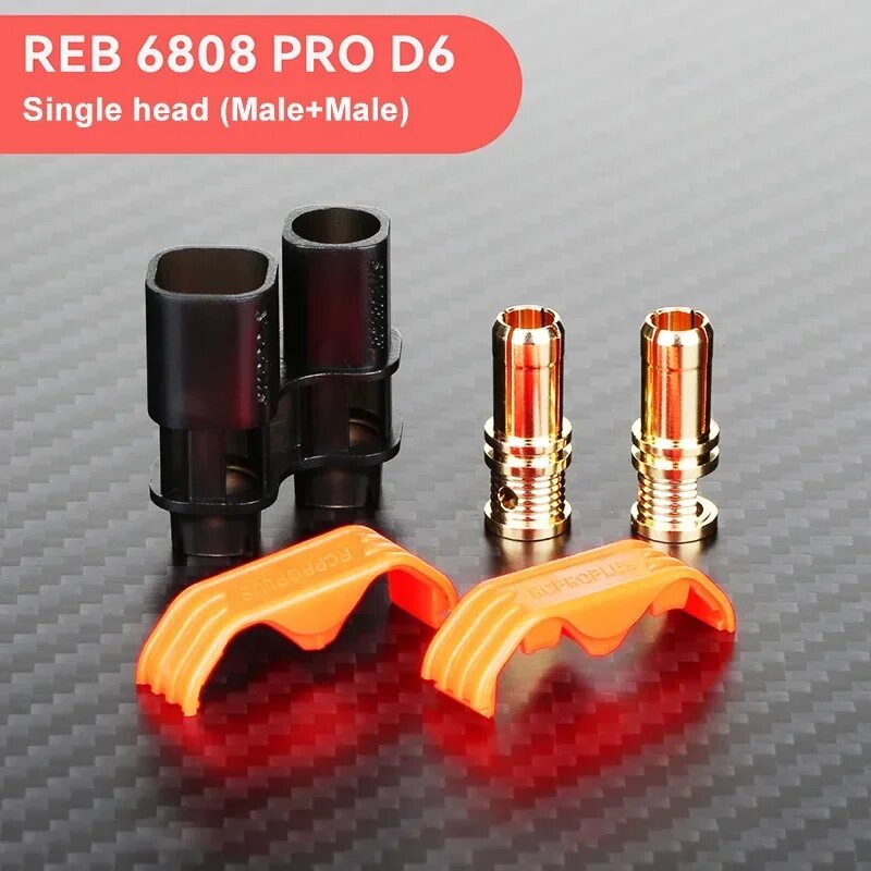 Разъем REB 6808 PRO D6 Male+Male