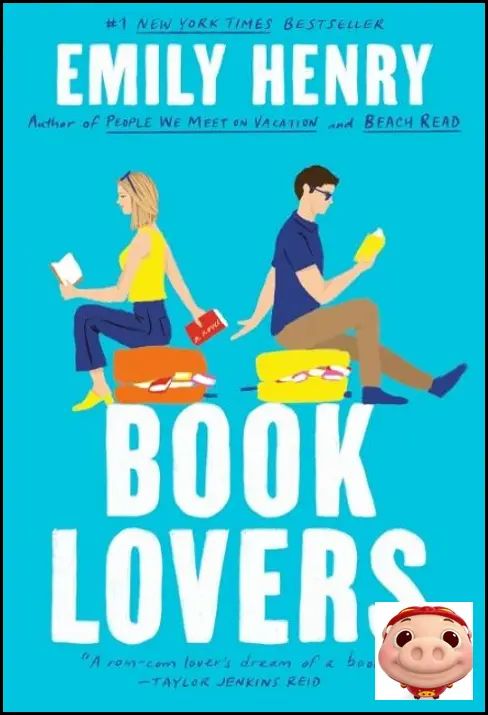 Книга Emily Henry «Book Lovers» (мягкая обложка, 2023 г, английский язык, любовный роман, формат 145x200 мм)