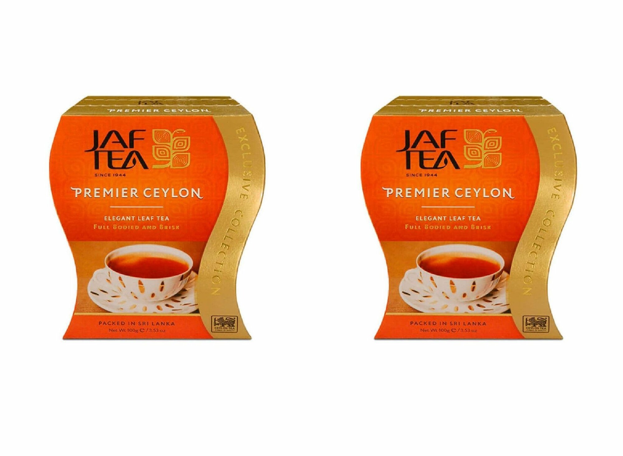 Jaf Tea Чай черный Premier Ceylon, ОРА, 100 гр, 2 уп