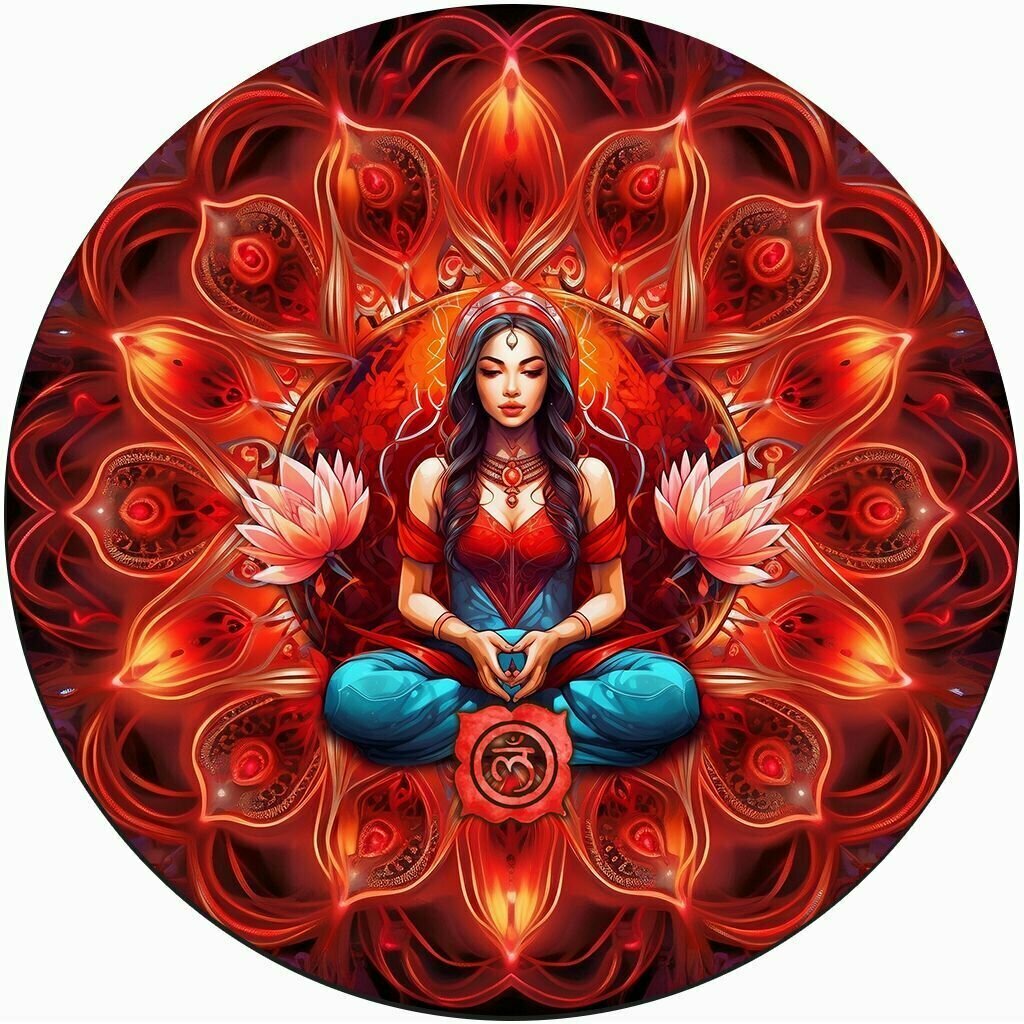 Деревянный пазл BoberBox "Чакра Йога Муладхара - Здоровье и деньги", 200 деталей