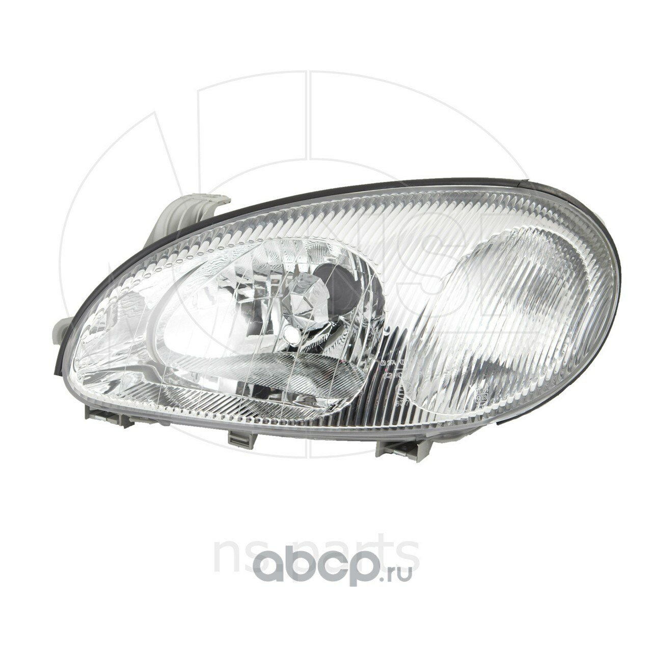 Фара l (под электрокорректор) chevrolet lanos nsp nsp0196304610