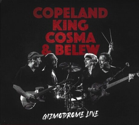 Компакт-Диски, EAR MUSIC, STEWART COPELAND / MARK KING / VITTORIO COSMA / ADRIAN BELEW - Gizmodrome Live (2CD)