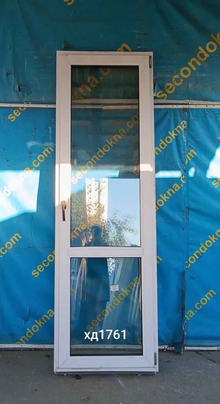 Дверь пластиковая Б/У 2320(в)х730(ш)