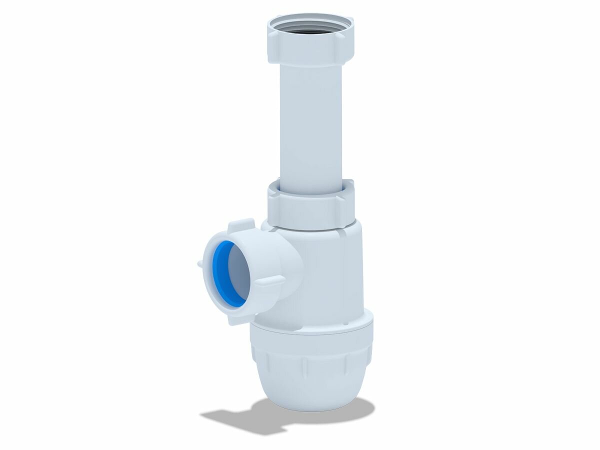 Сифон для кухонной мойки и раковины АНИ Юнг 1 1/4"32 без выпуска