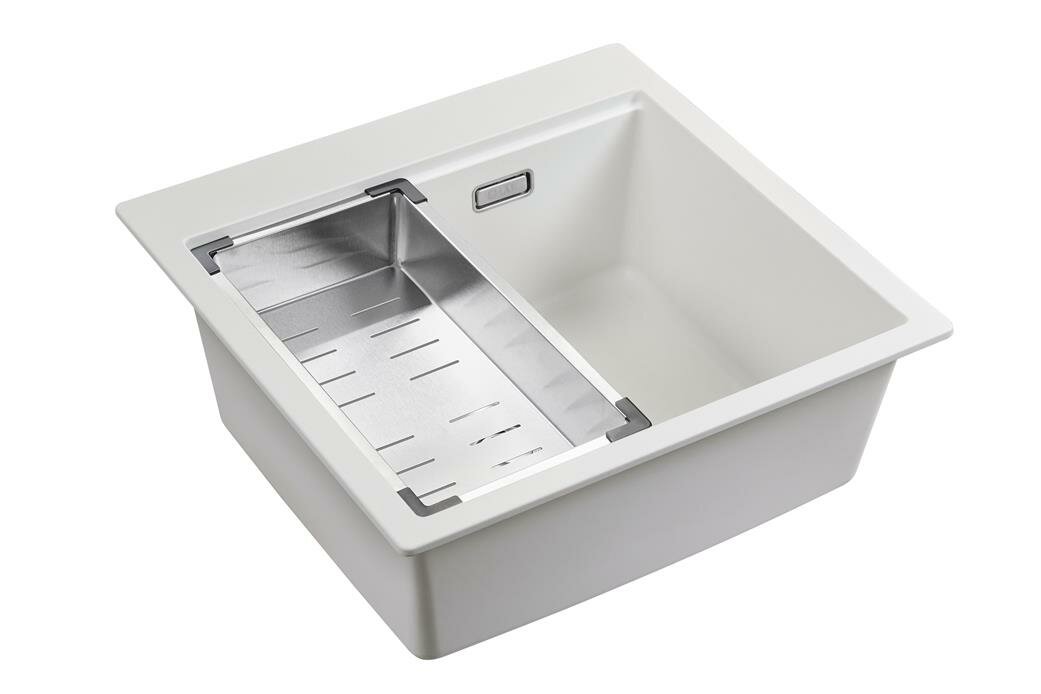 Кухонная мойка (52х50) EMAR EMQ-1520. Q Агат