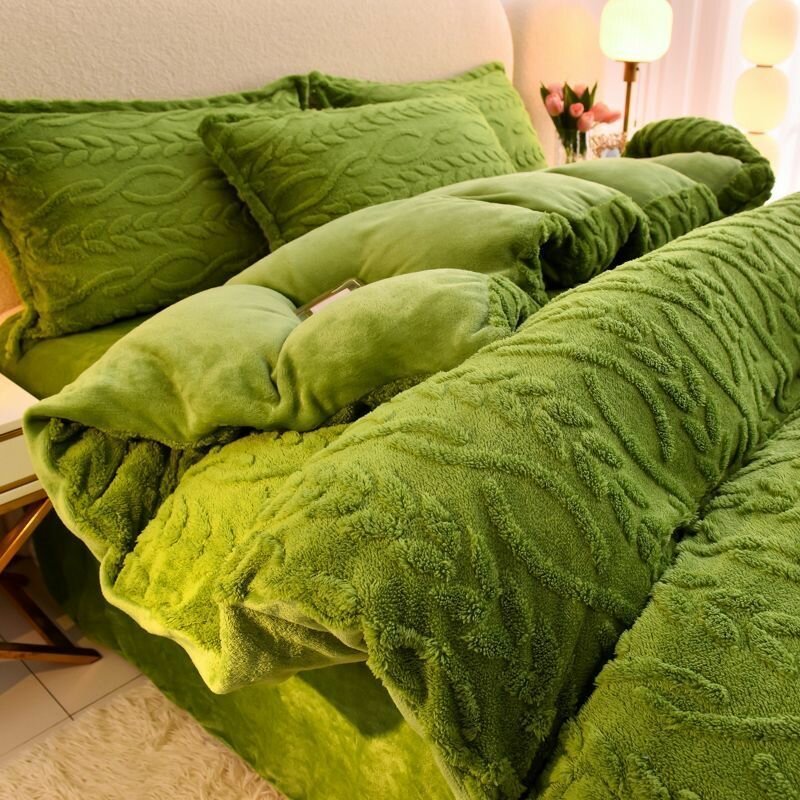 Фланелевая простыня пододеяльник спальня-bf