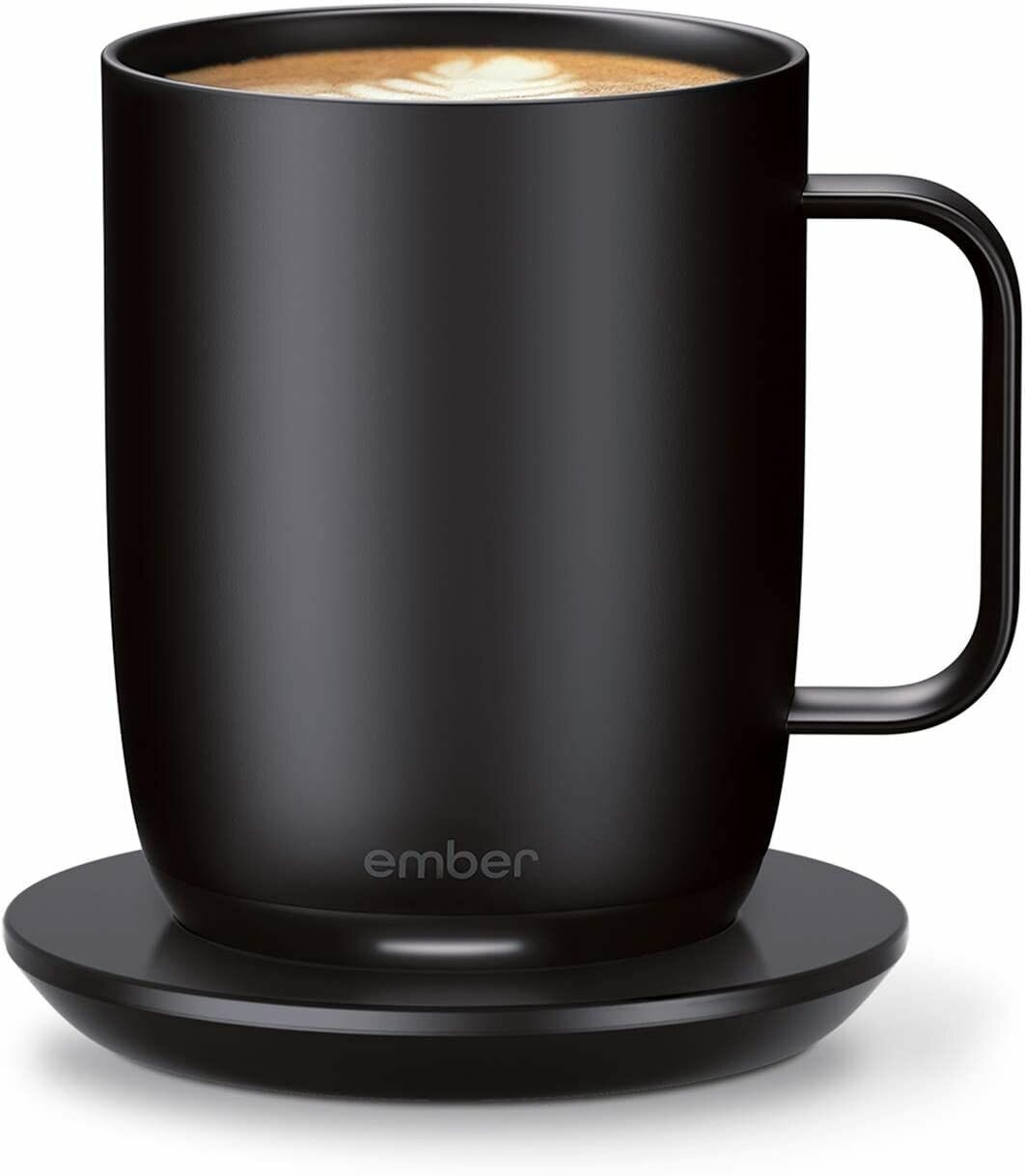 Рождественский и новогодний подарок Ember Mug Умная изолированная кружка 2-го поколения, 10/14 унций.