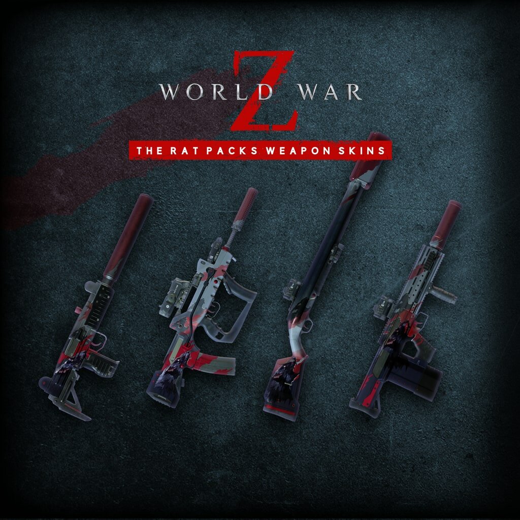 Дополнение World War Z - The Rat Packs Weapon Skins Bundle, цифровое издание PlayStation 5, регион Турция / код пополнения баланса