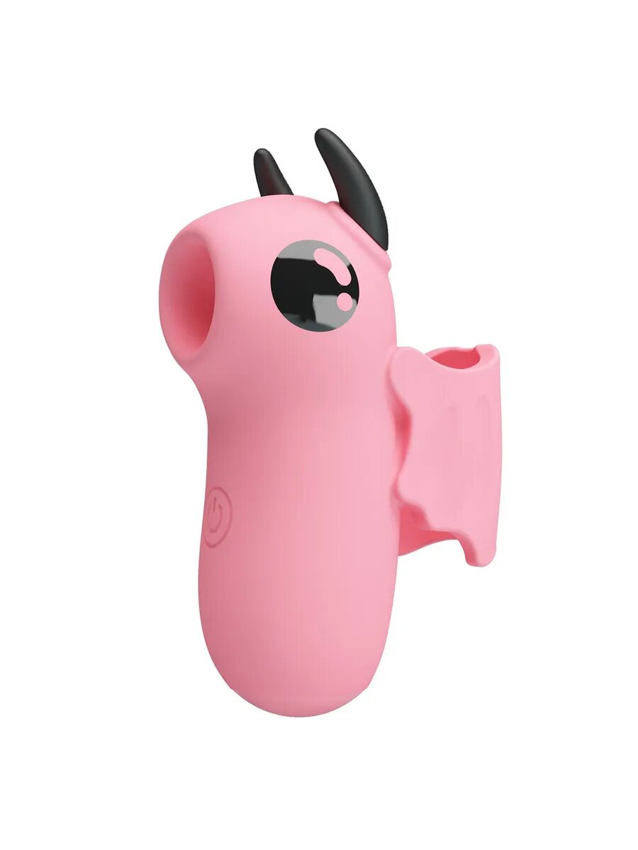 Вибратор Baile Pretty Love Magic Devil, для клитора, с электростимуляцией, 10 режимов, розовый