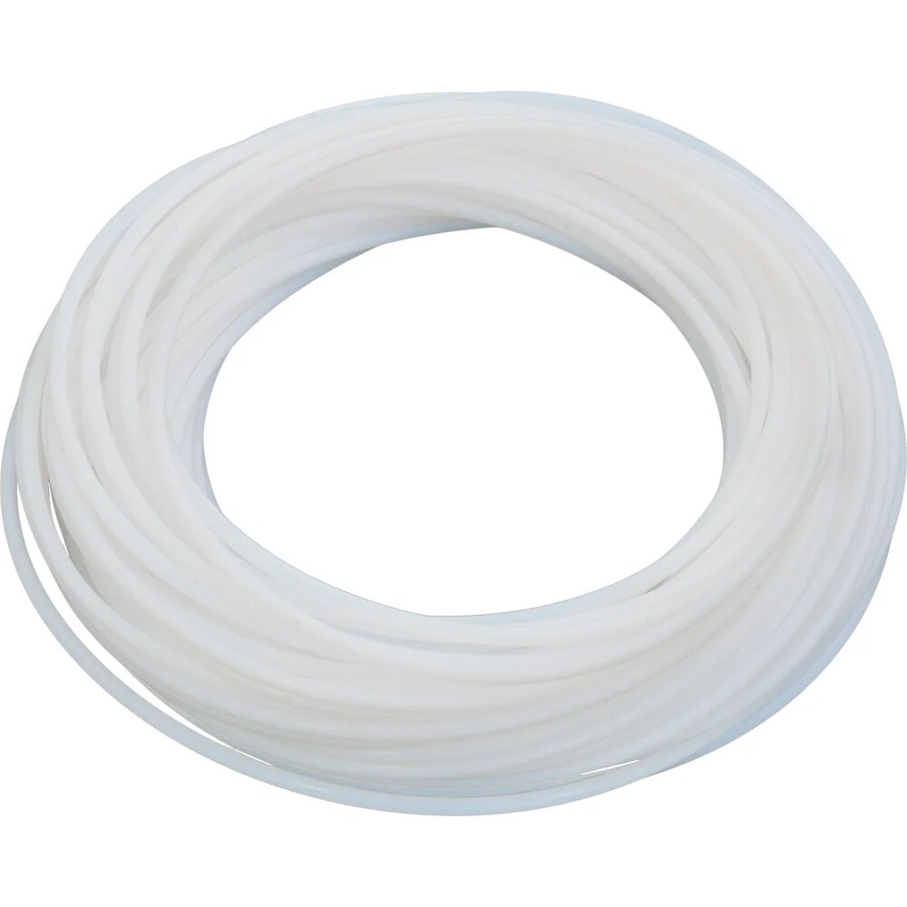 Gapex Трубка тефлоновая/фторопластовая высокотемпературная, шланг для прокладки пневмолиний PTFE 12x10 10 метров PTFE 12x10 10m PTFE 12x10 white/10m PTFE 12x10 GaPex white/10m