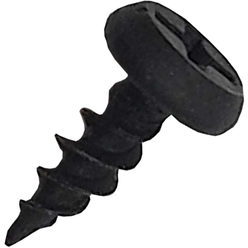 Саморез MIXTON / Микстон по металлу острый с полуцилиндрической головкой из стали, черный, 3.5х11мм, PH2, 30шт. в упаковке / крепеж